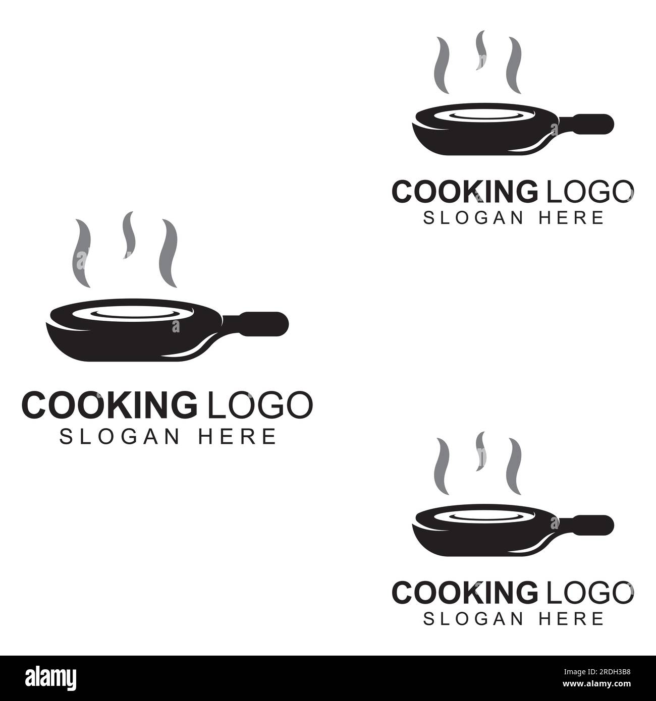 Logos for cooking utensils, cooking pots, spatulas and cooking spoons ...