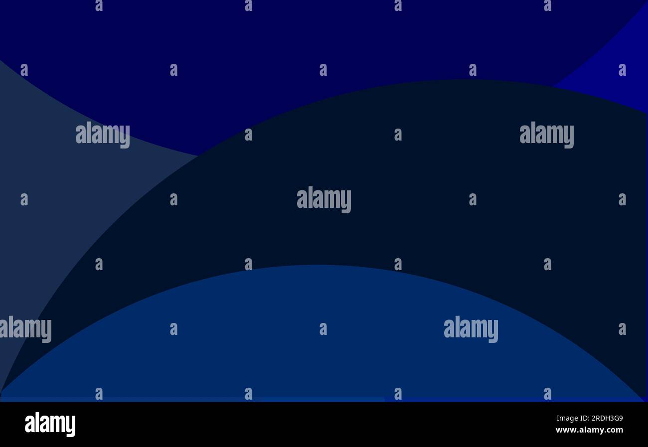 Abstract background with navy blue round shapes Stock Photo - Alamy