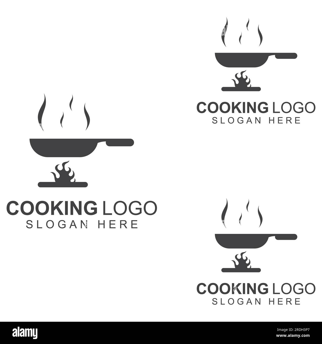 Logos for cooking utensils, cooking pots, spatulas and cooking spoons ...