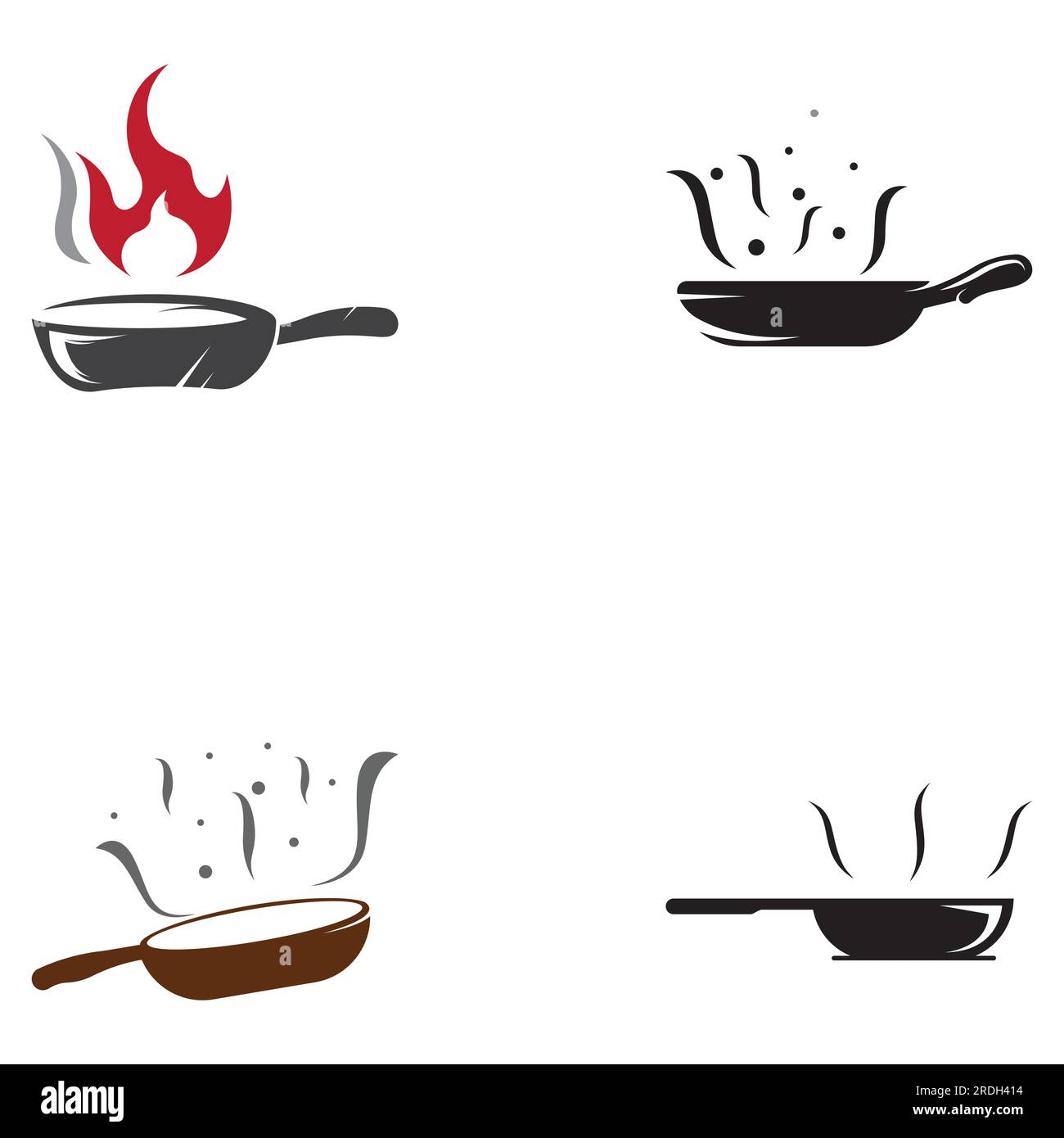 Logos for cooking utensils, cooking pots, spatulas and cooking spoons ...