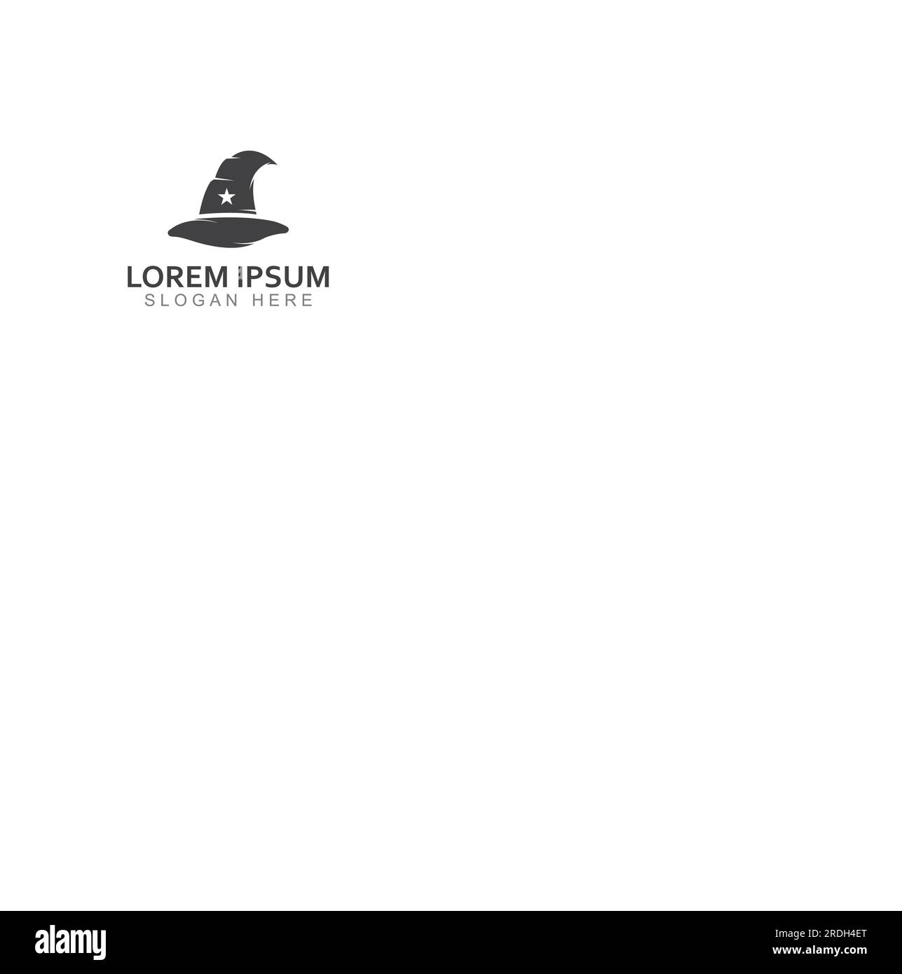 Wizard cap logo .By using vector design concept Stock Vector Image ...