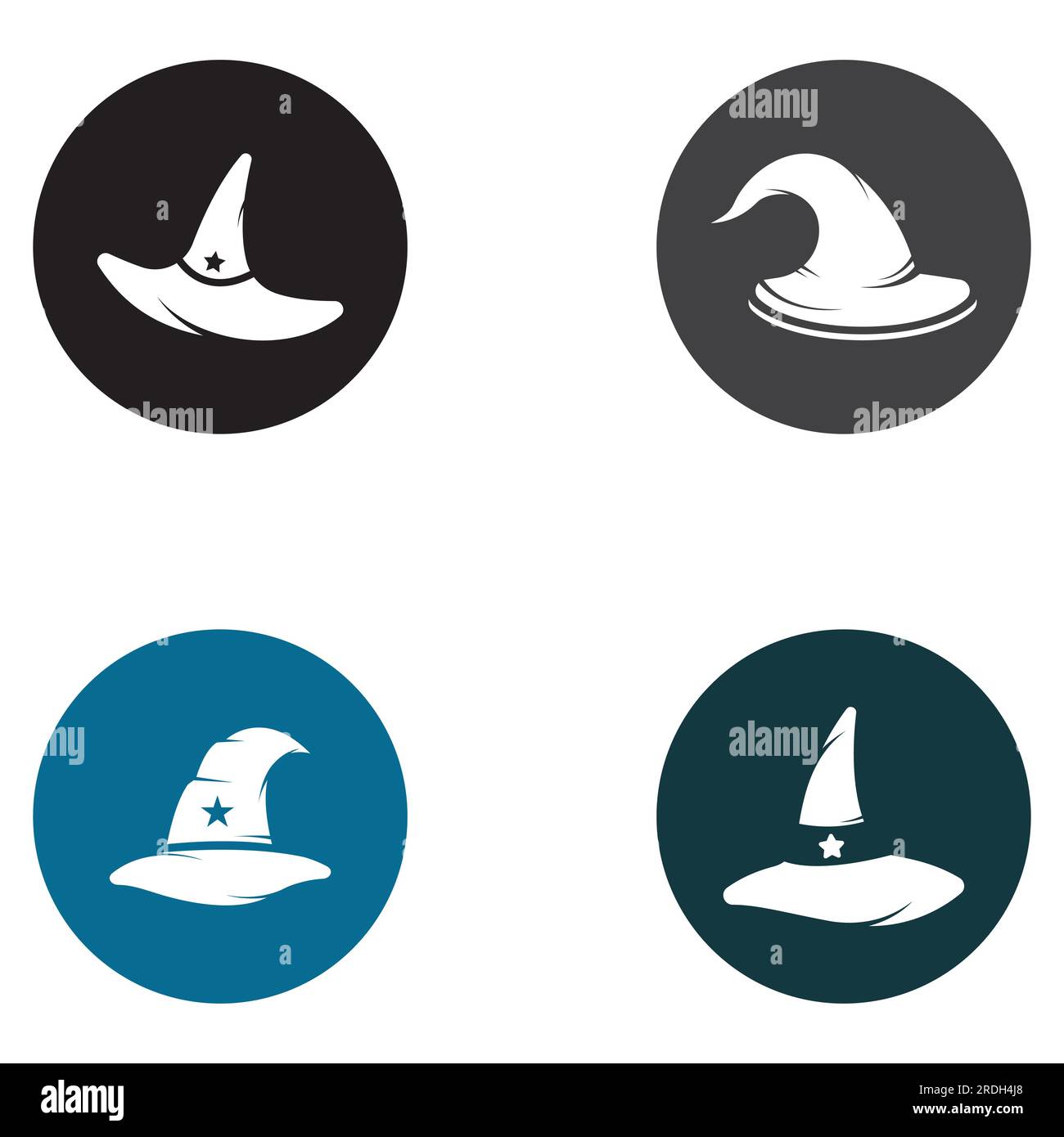 Wizard cap logo .By using vector design concept Stock Vector Image ...
