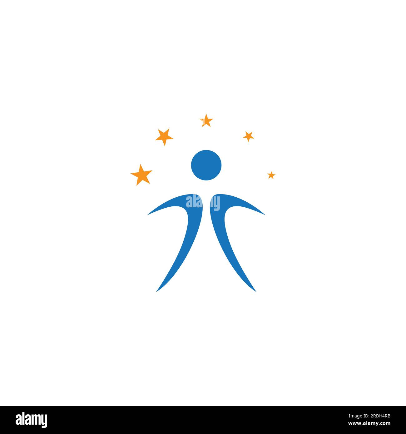 Star people vector vectors hi-res stock photography and images - Alamy