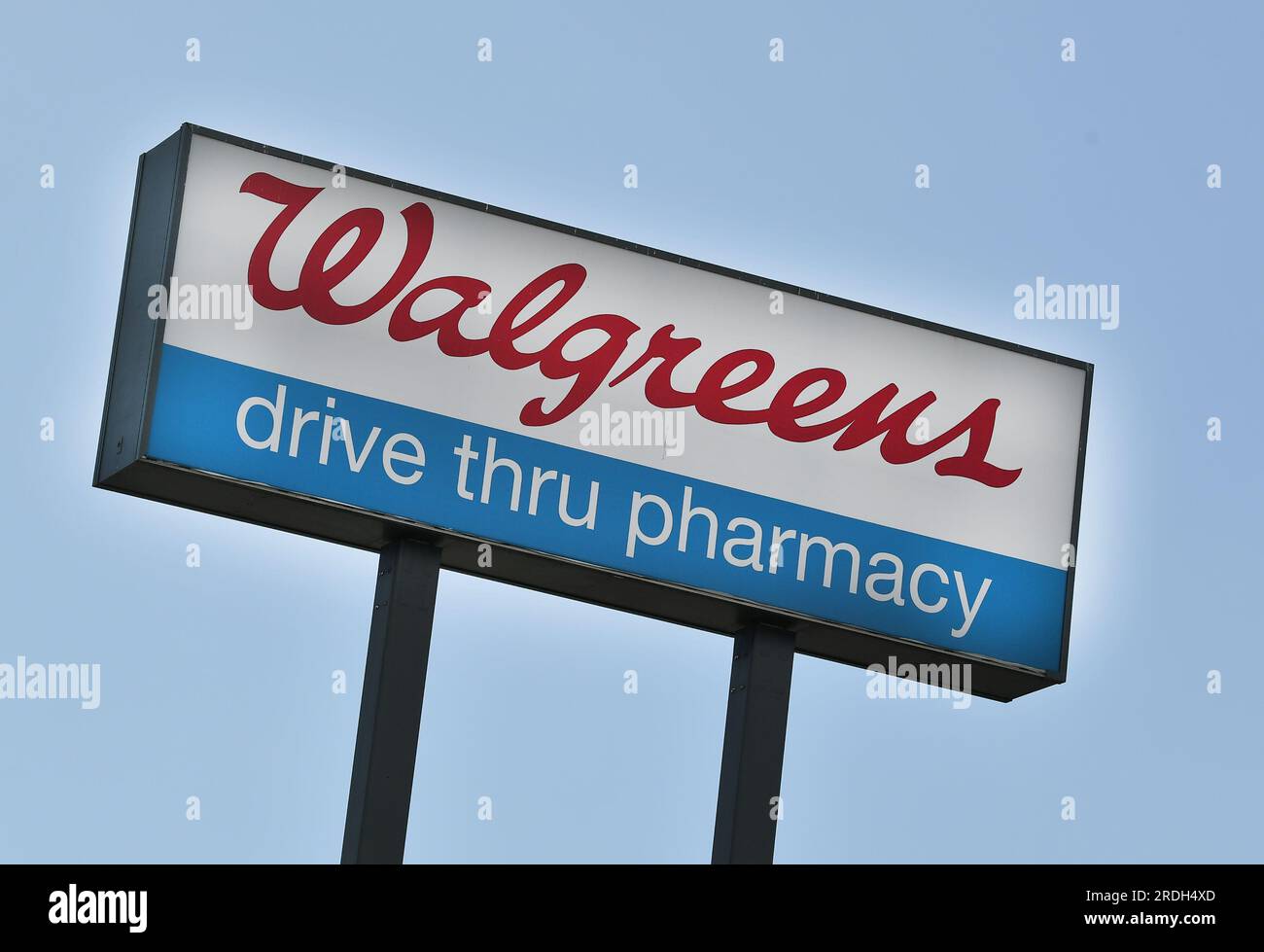 Las Vegas, USA. 20th July, 2023. A Walgreens sign is seen on July 20 ...