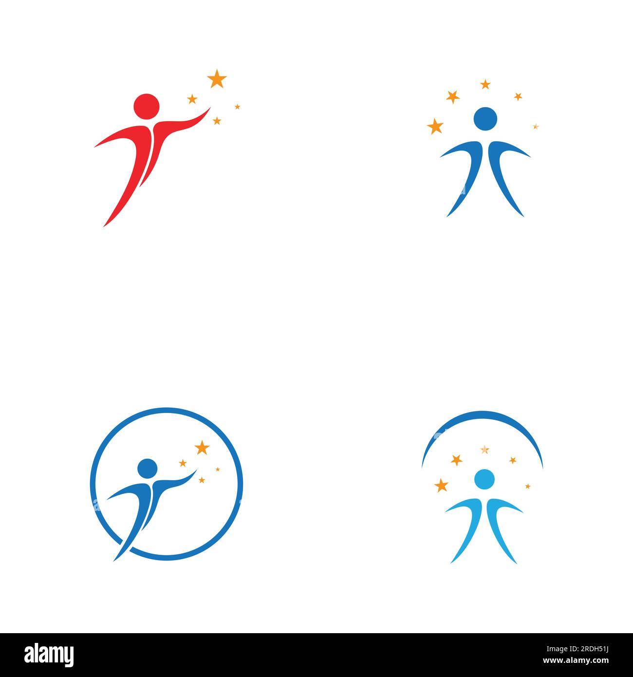 People star logo and vector images Stock Vector Image & Art - Alamy