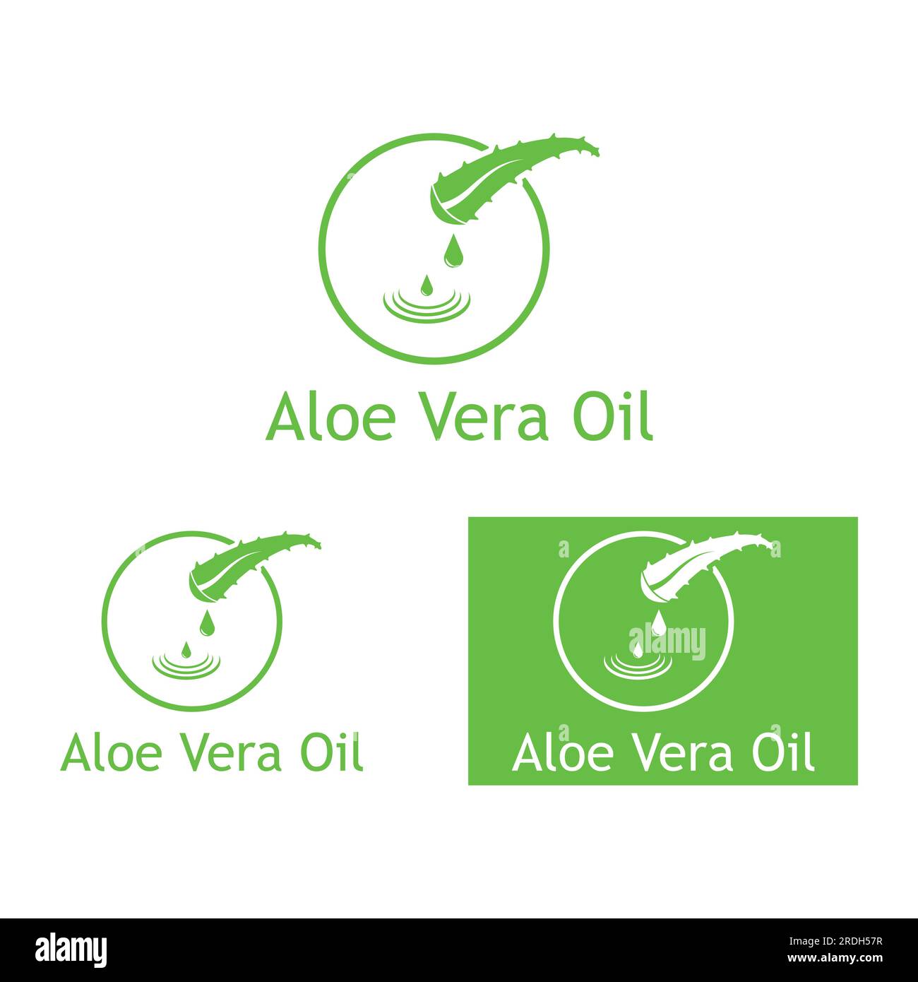 Aloe vera icon logo vector illustration Stock Vector Image & Art - Alamy