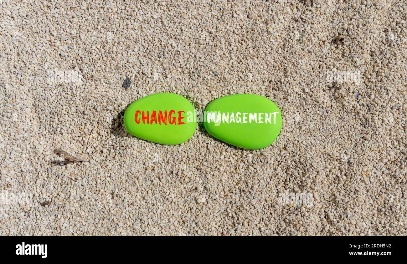 Change management symbol. Concept words Change management on beautiful ...