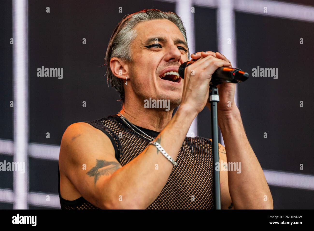 Henham Park, Suffolk, UK. 21st July, 2023. Confidence Man (with ...