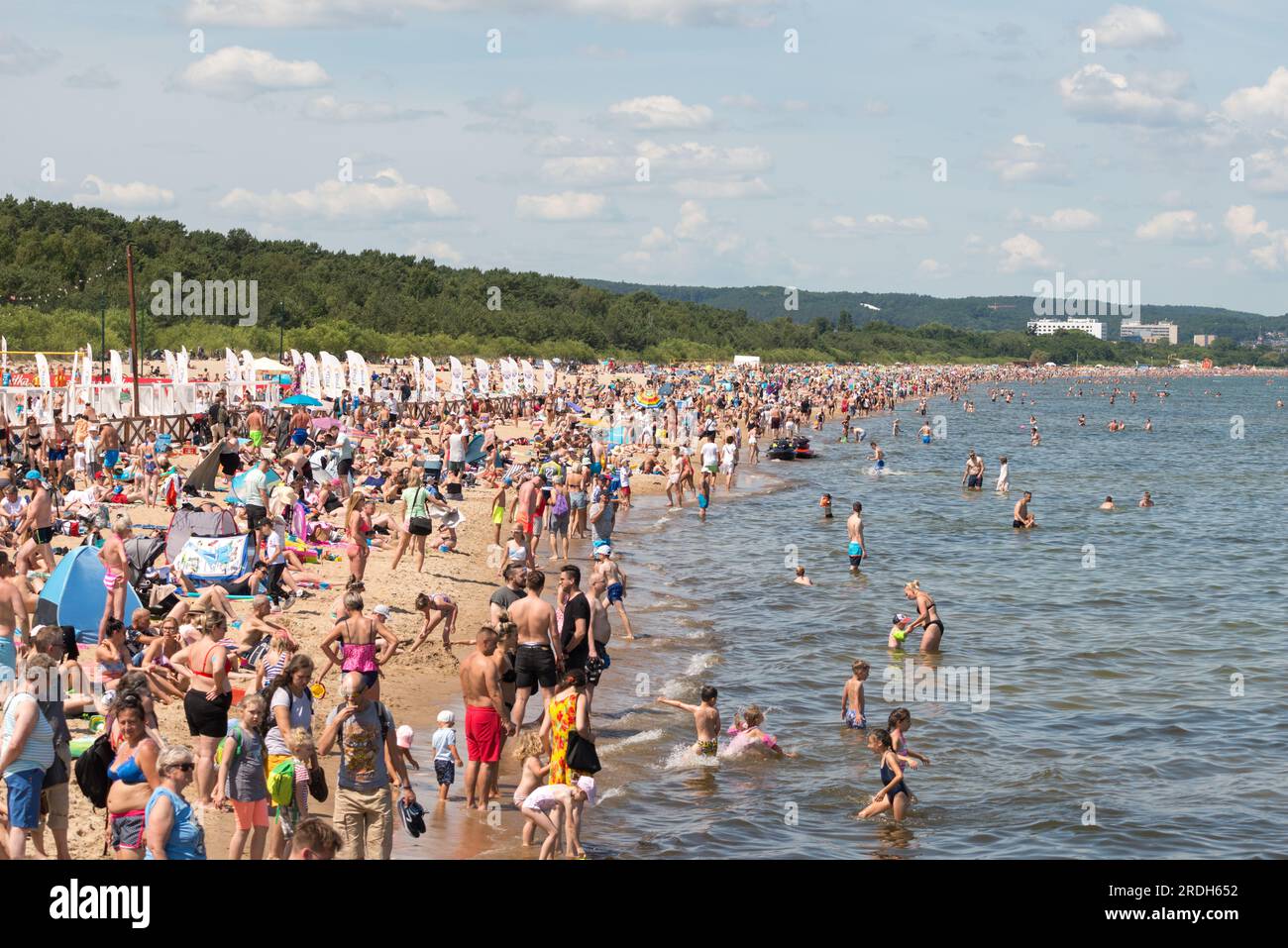 Gdansk beach brzezno hi-res stock photography and images - Alamy