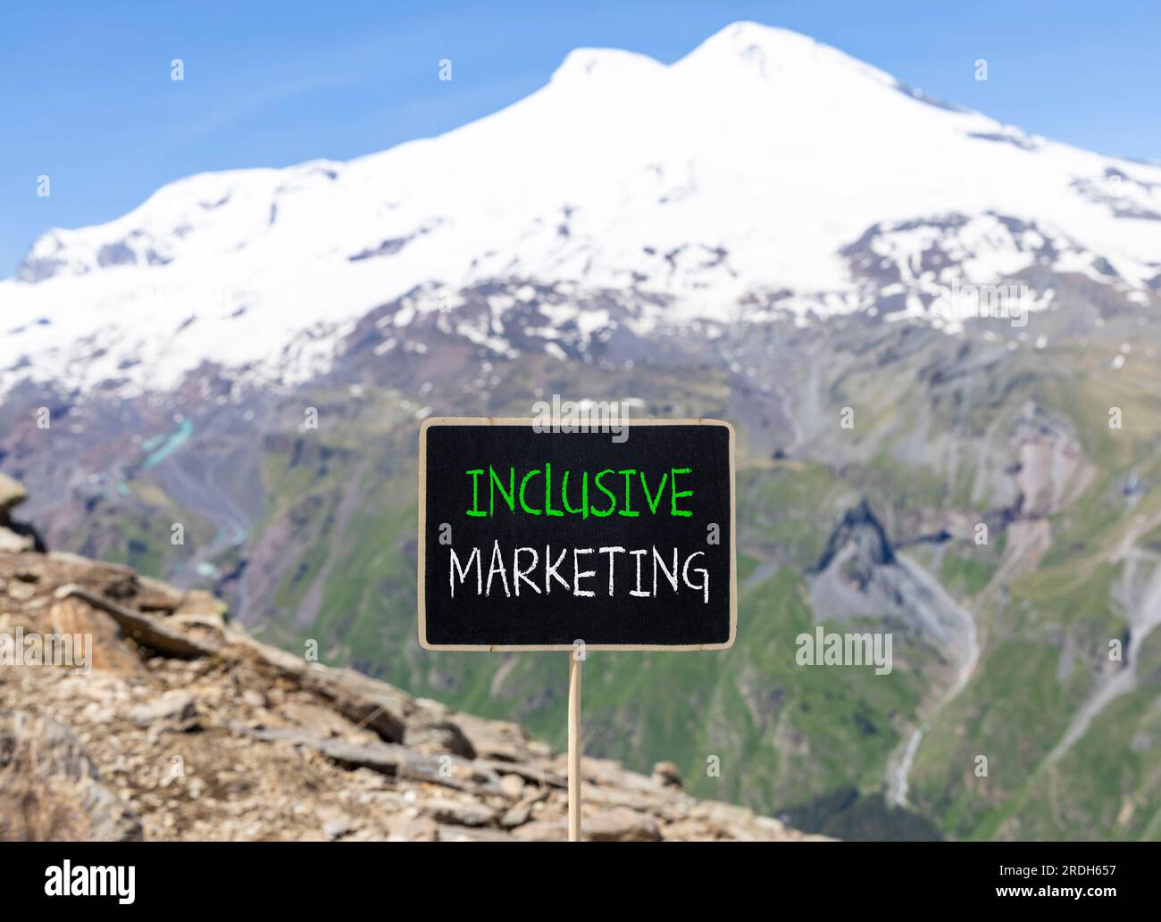 Inclusive marketing symbol. Concept words Inclusive marketing on ...