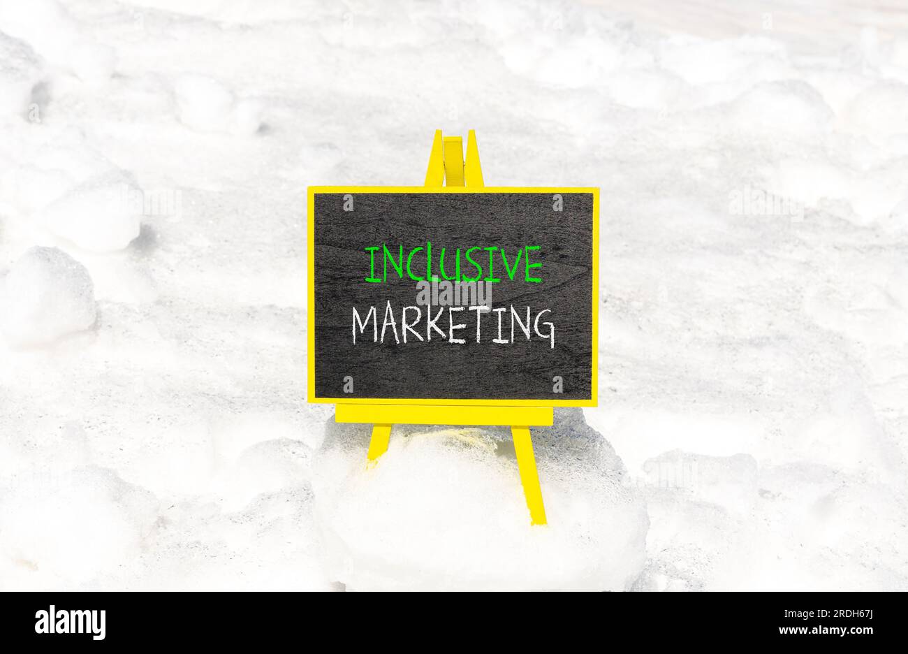 Inclusive marketing symbol. Concept words Inclusive marketing on ...