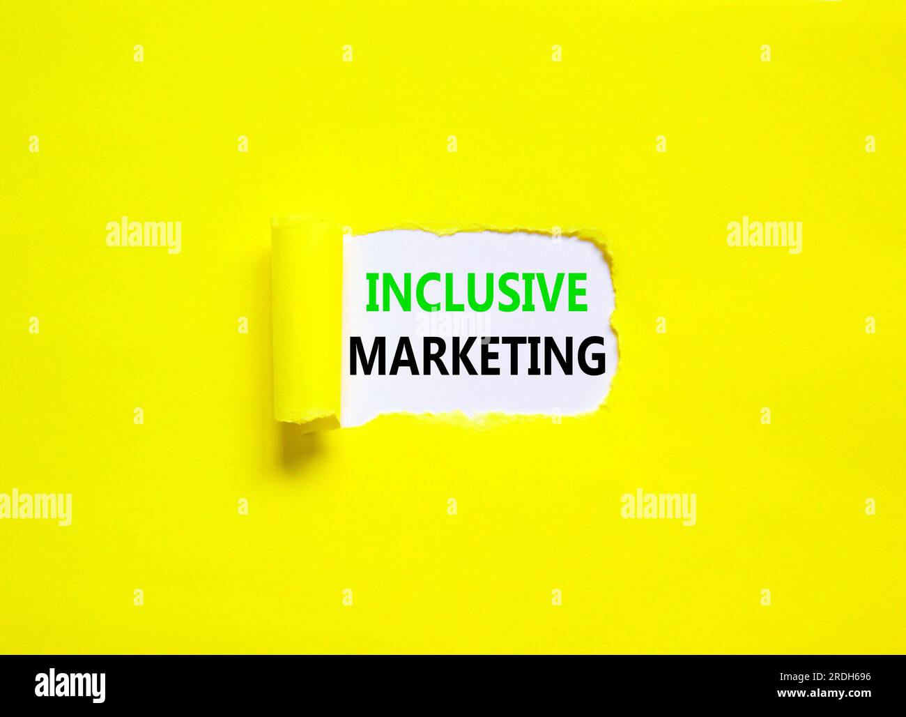Inclusive marketing symbol. Concept words Inclusive marketing on ...