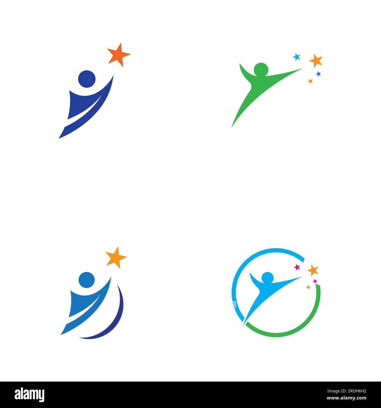 People star logo and vector images Stock Vector Image & Art - Alamy