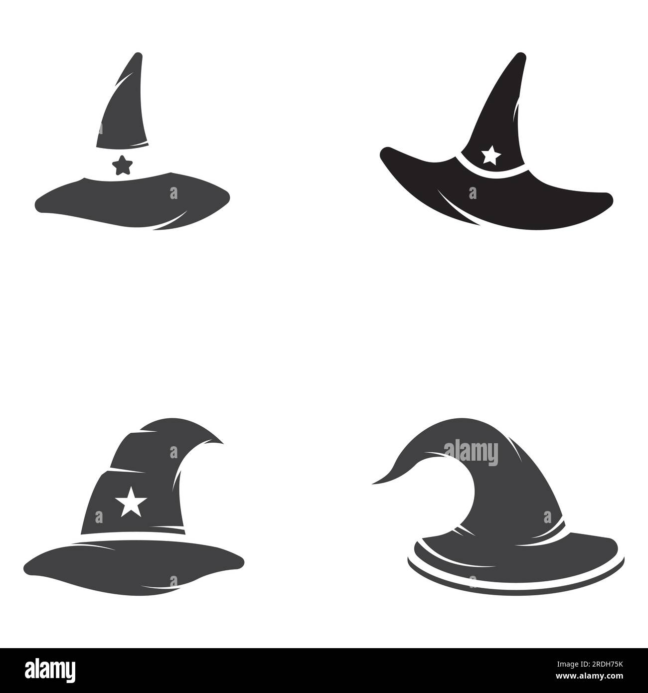 Wizard cap logo .By using vector design concept Stock Vector Image ...
