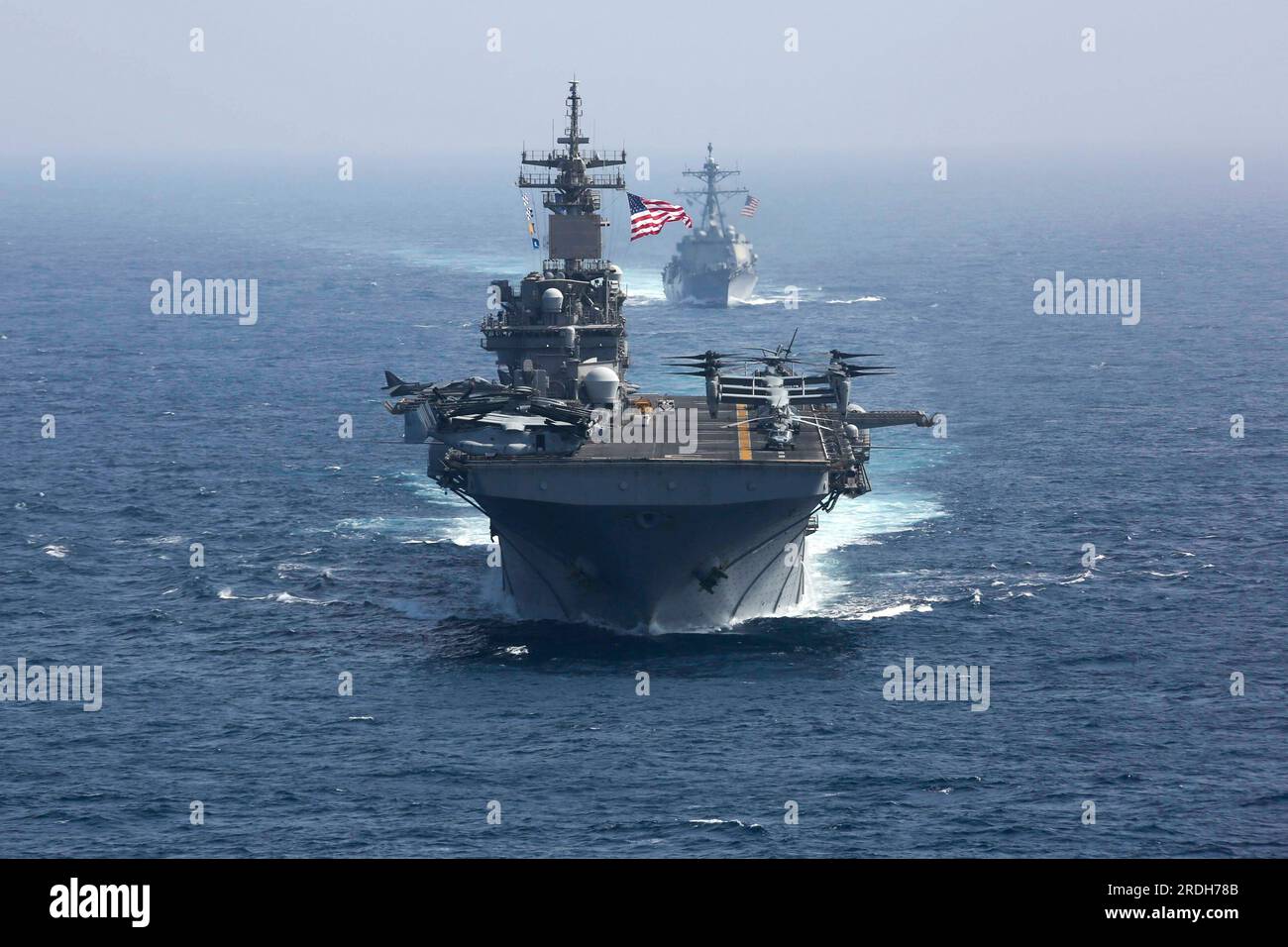 FILE - In this photo released by the U.S. Navy, the amphibious assault ...