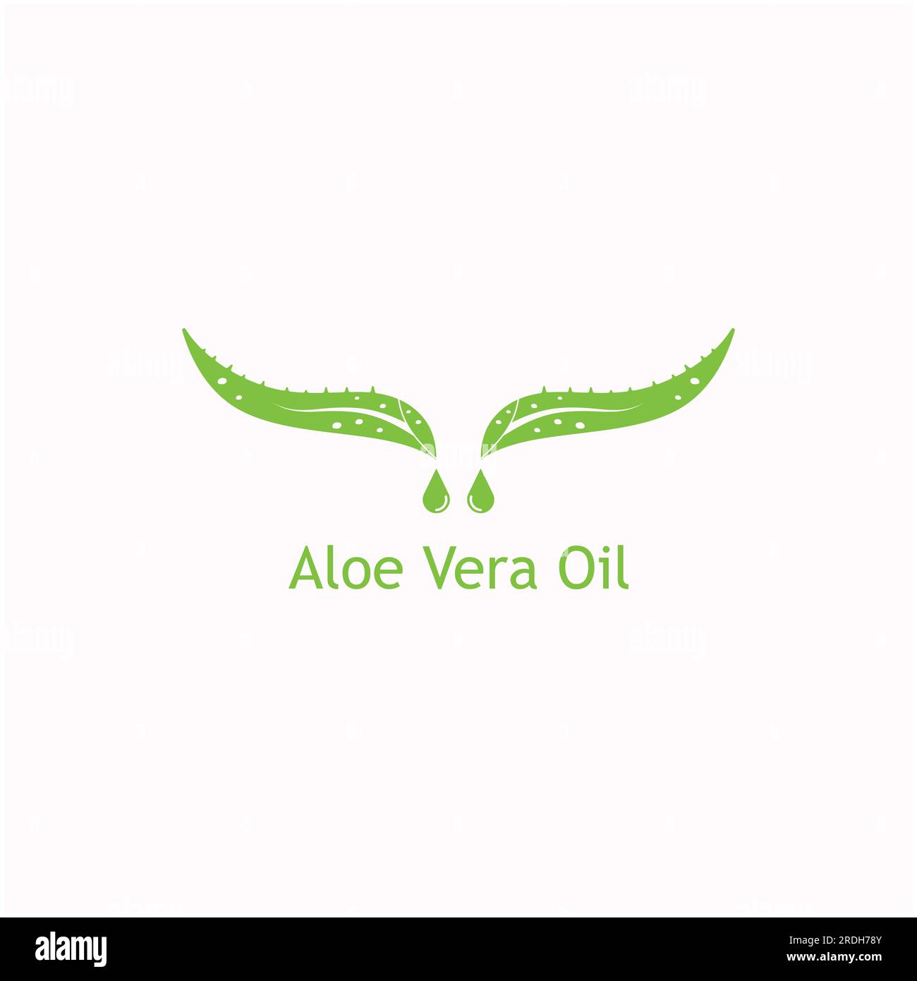 Aloe vera icon logo vector illustration Stock Vector Image & Art - Alamy
