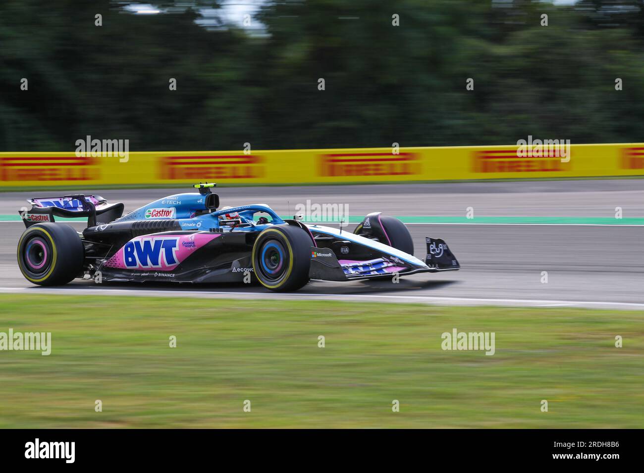 Pierre Gasly (FRA) Alpine A523 during Free Practice 2, Friday Jul 21th ...