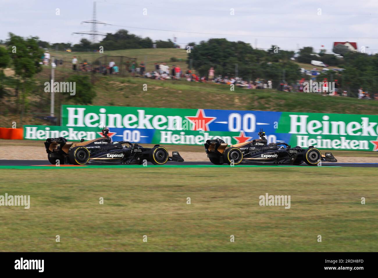 Fictional team ApXGP filming on track for a movie during Free Practice ...