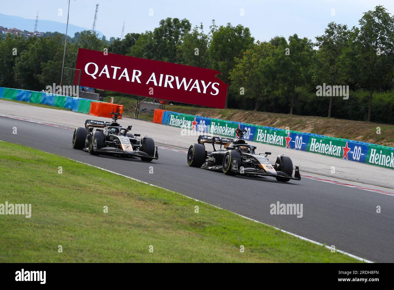 Fictional team ApXGP filming on track for a movie during Free Practice ...
