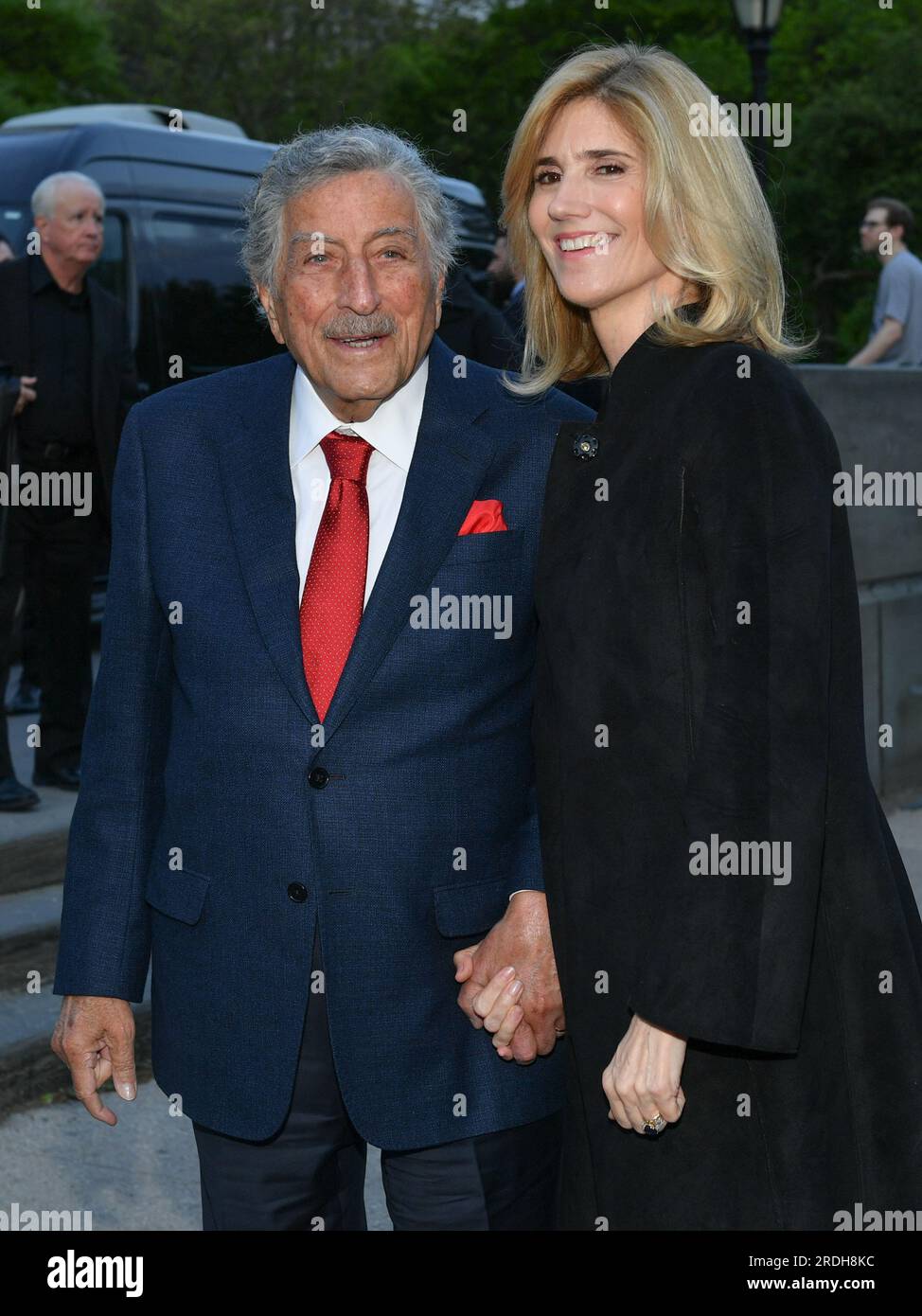 Tony Bennett and Susan Benedetto arrive to the opening celebration of ...