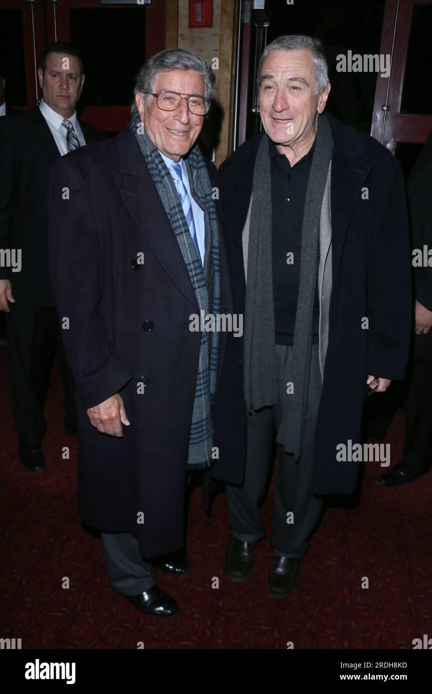 Tony Bennett and Robert De Niro attend the Tribeca Film Istitute's 20th ...