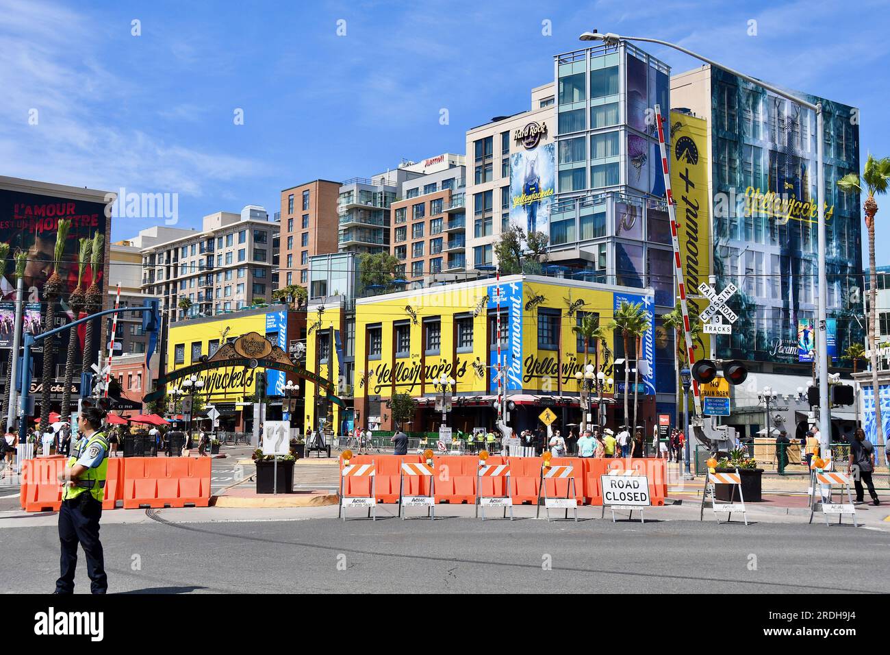 Crowds gather around downtown San Diego for Comic Con 2023 Stock Photo ...