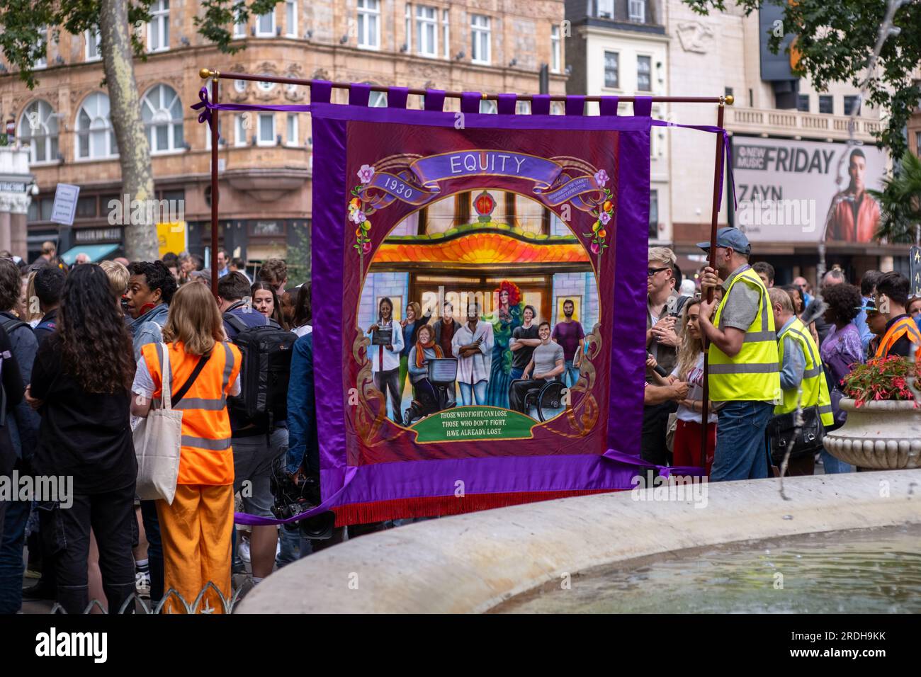 Trade union banner hi-res stock photography and images - Alamy
