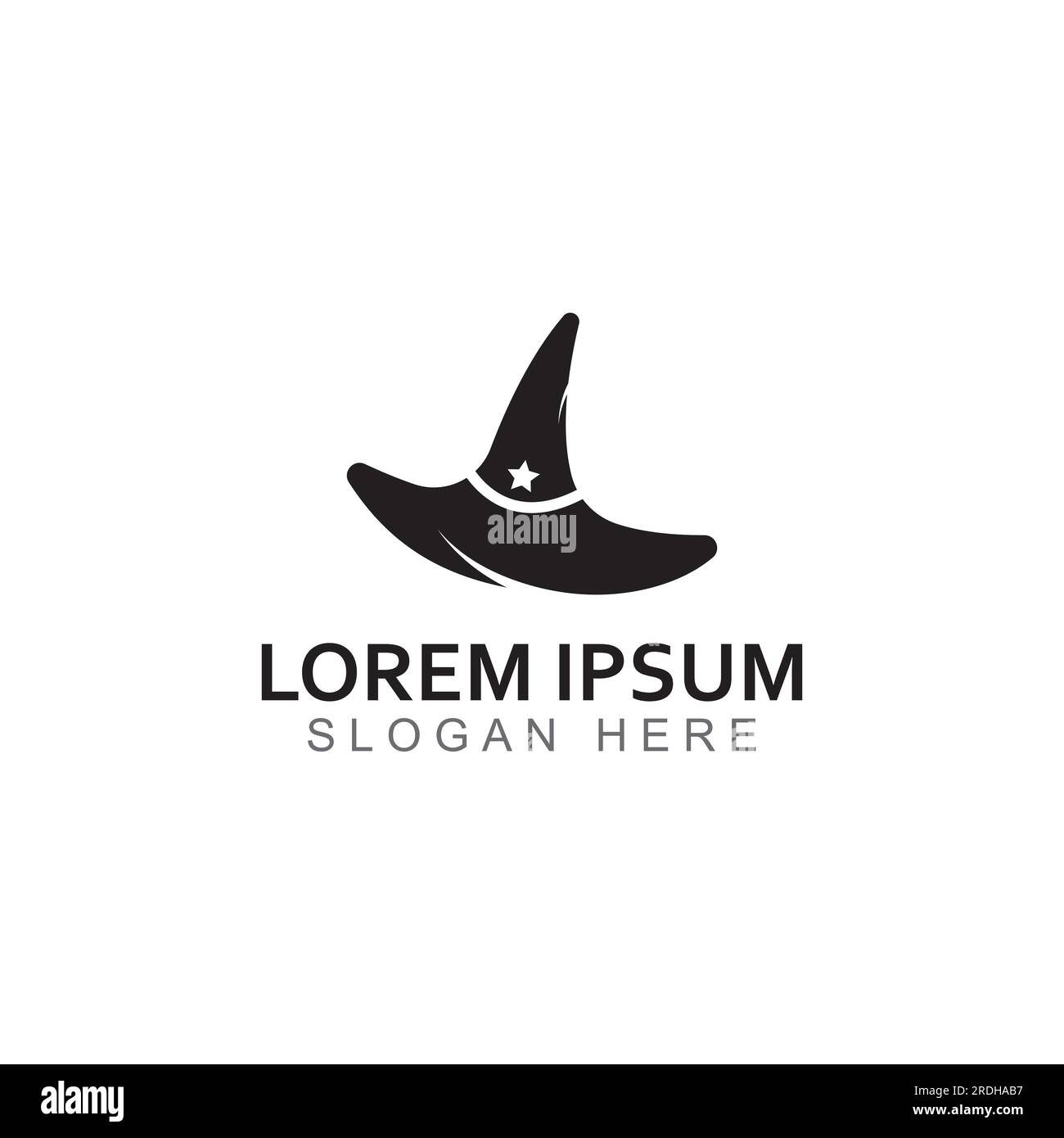 Wizard cap logo .By using vector design concept Stock Vector Image ...