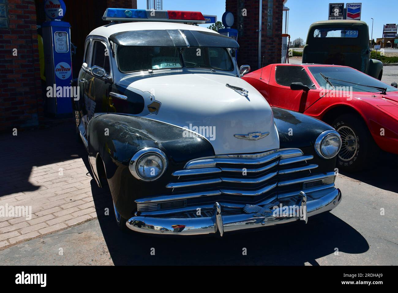 Chevrolet Stylemaster (1940) police car, USA, North America Stock Photo ...