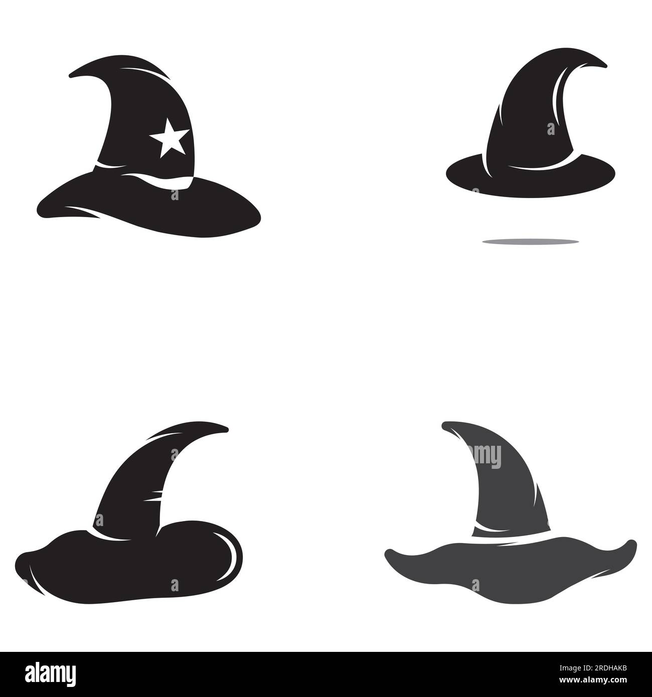 Wizard cap logo .By using vector design concept Stock Vector Image ...