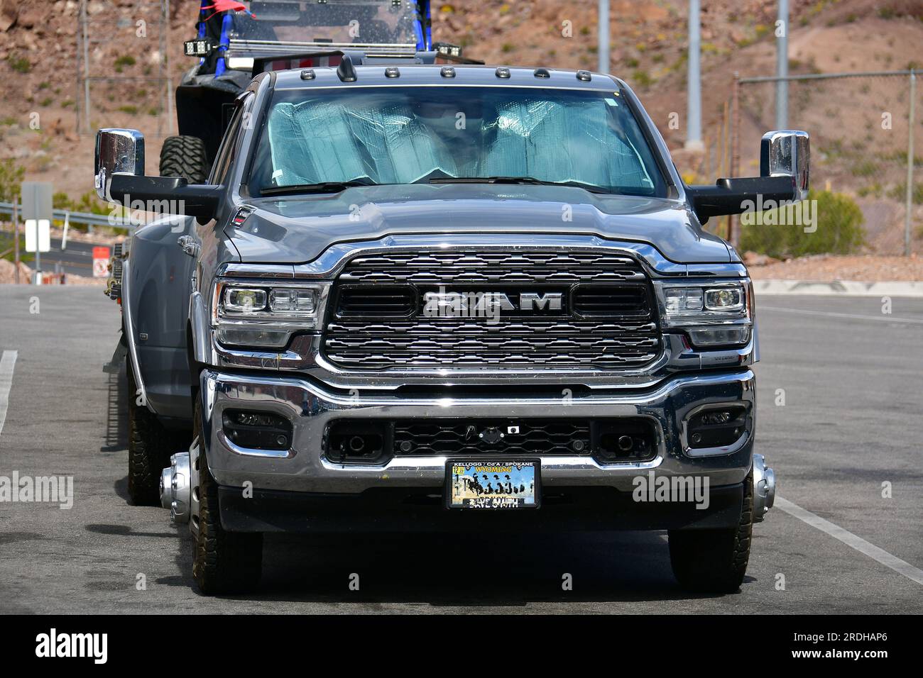 Dodge Ram 3500 limited car, USA, North America Stock Photo - Alamy