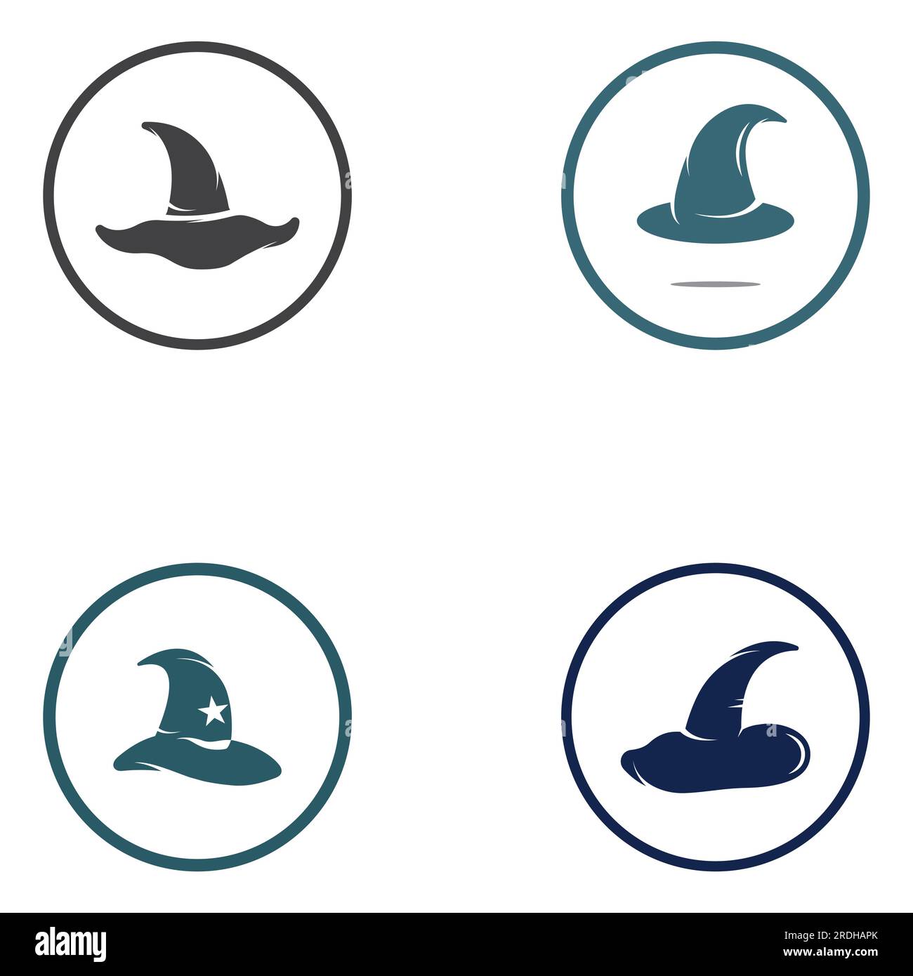 Wizard cap logo .By using vector design concept Stock Vector Image ...