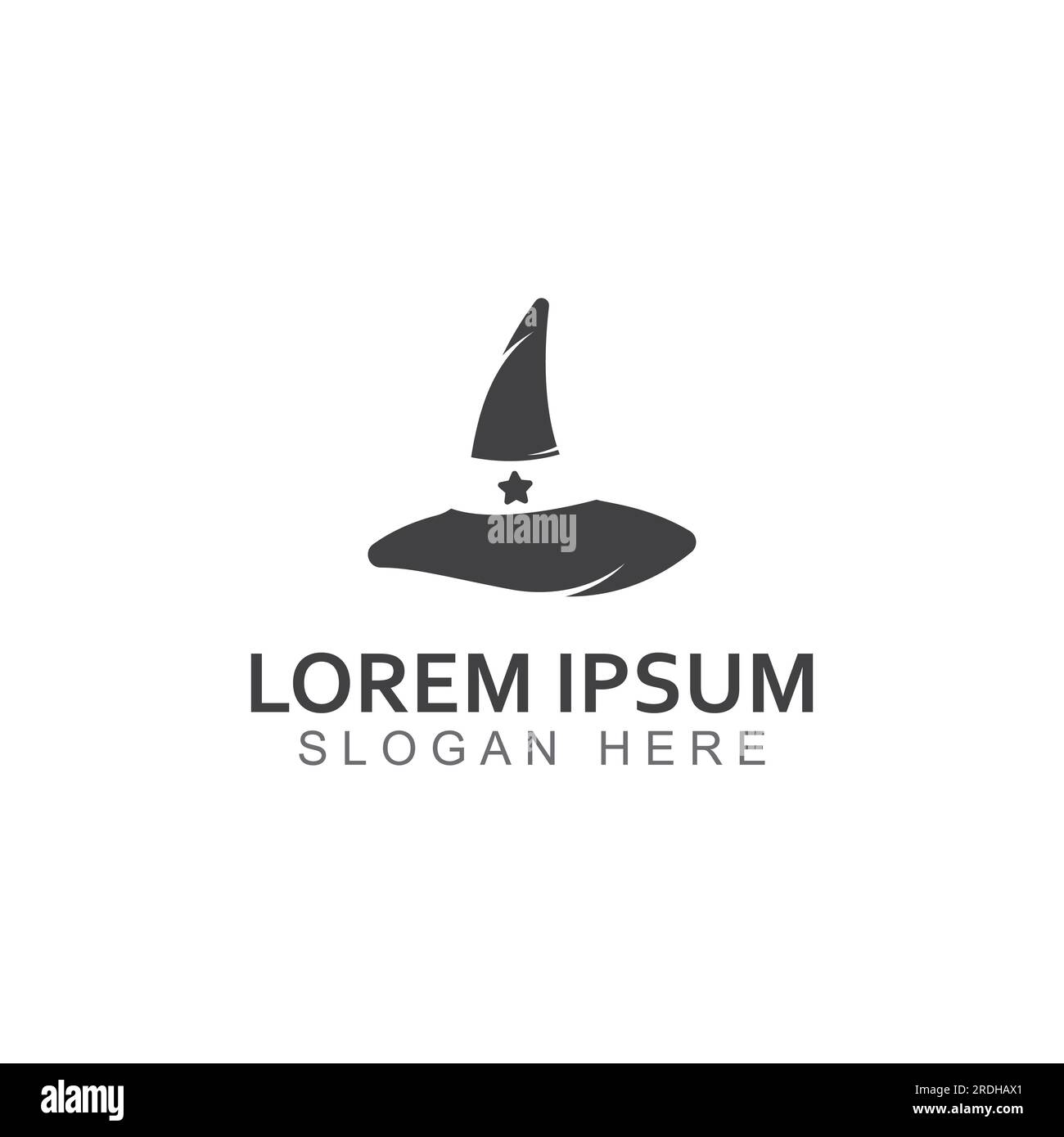 Wizard cap logo .By using vector design concept Stock Vector Image ...