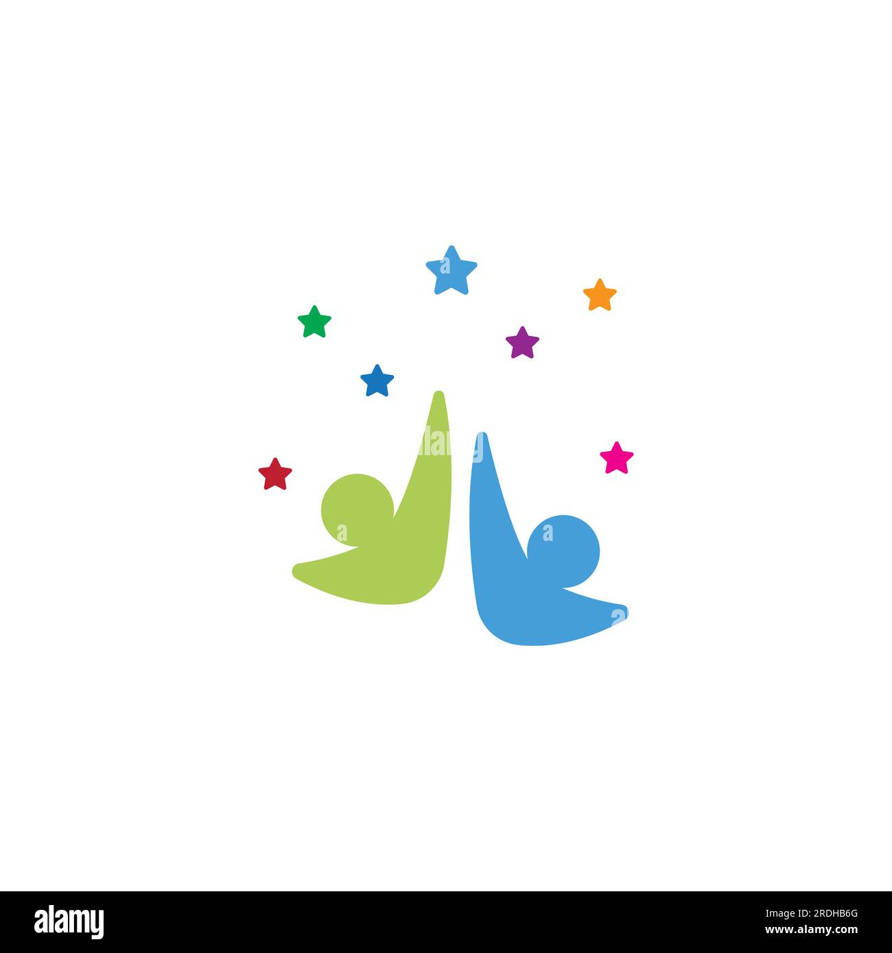 Human stars review line icon hi-res stock photography and images - Alamy