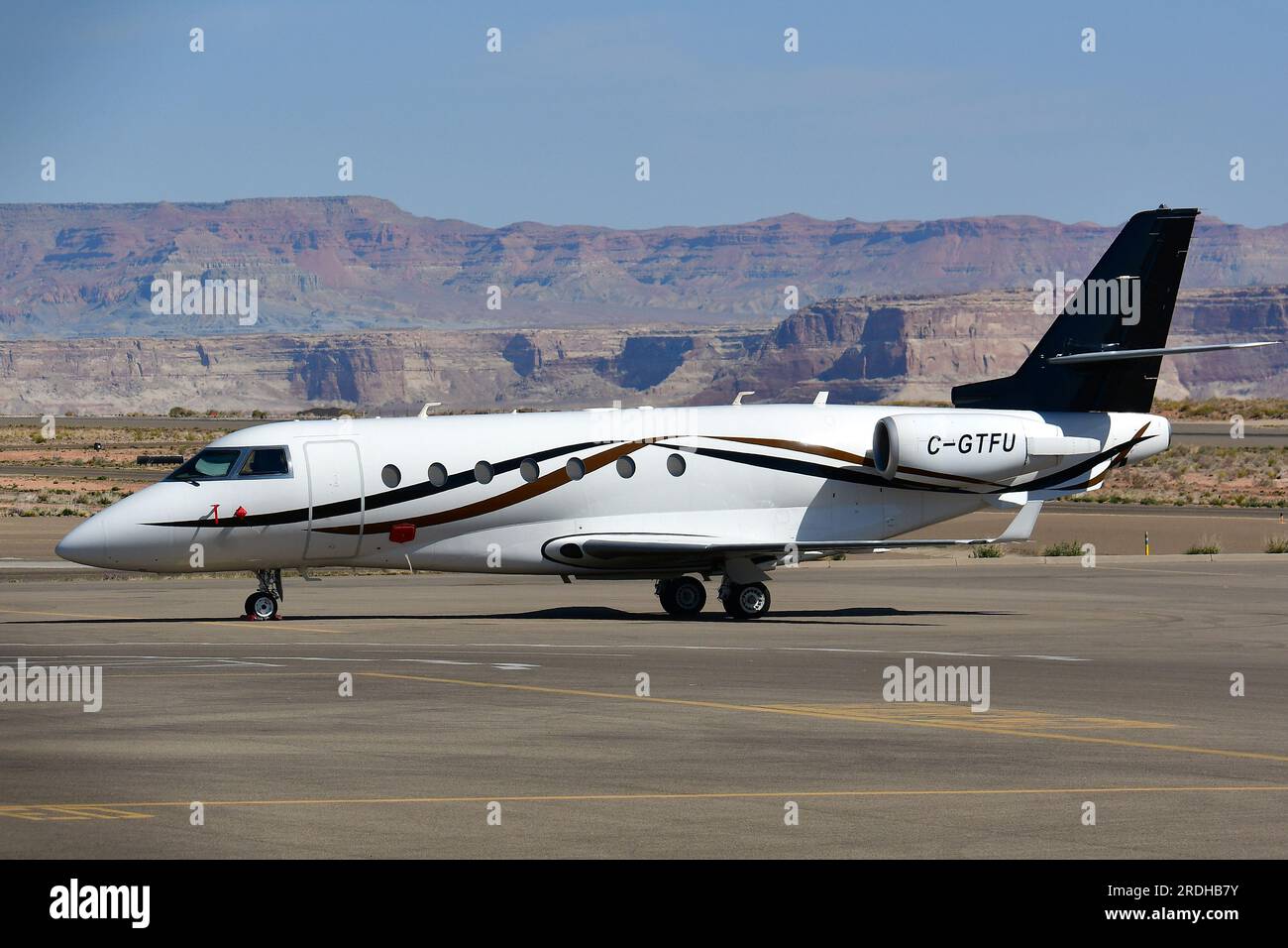 Gulfstream G200 airplane, USA, North America Stock Photo - Alamy