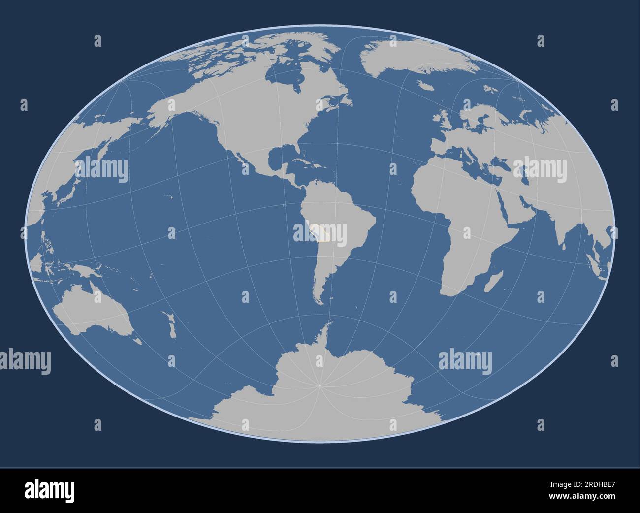Shape Of The Altiplano Tectonic Plate On The World Contour Map Map In The Fahey Oblique