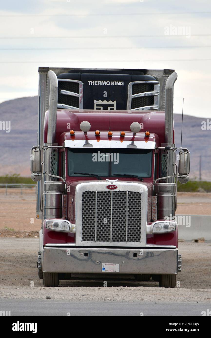 Peterbilt truck (Peterbilt Motors Company is an American truck ...