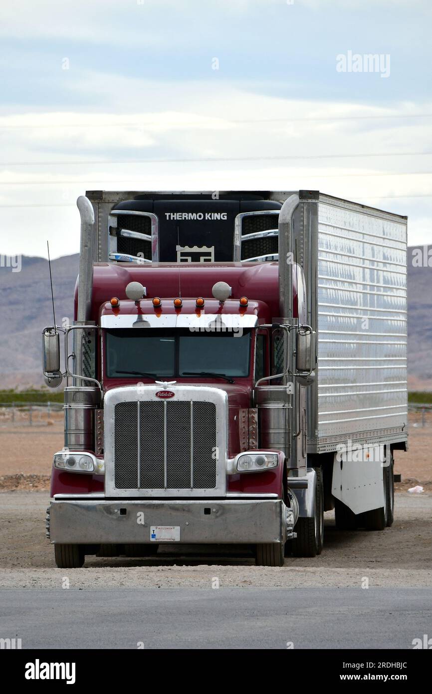 Peterbilt truck (Peterbilt Motors Company is an American truck ...