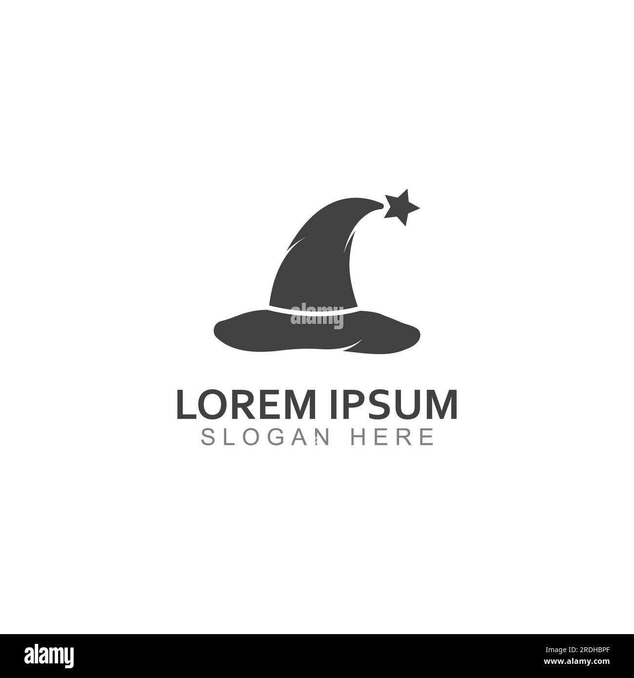 Wizard cap logo .By using vector design concept Stock Vector Image ...