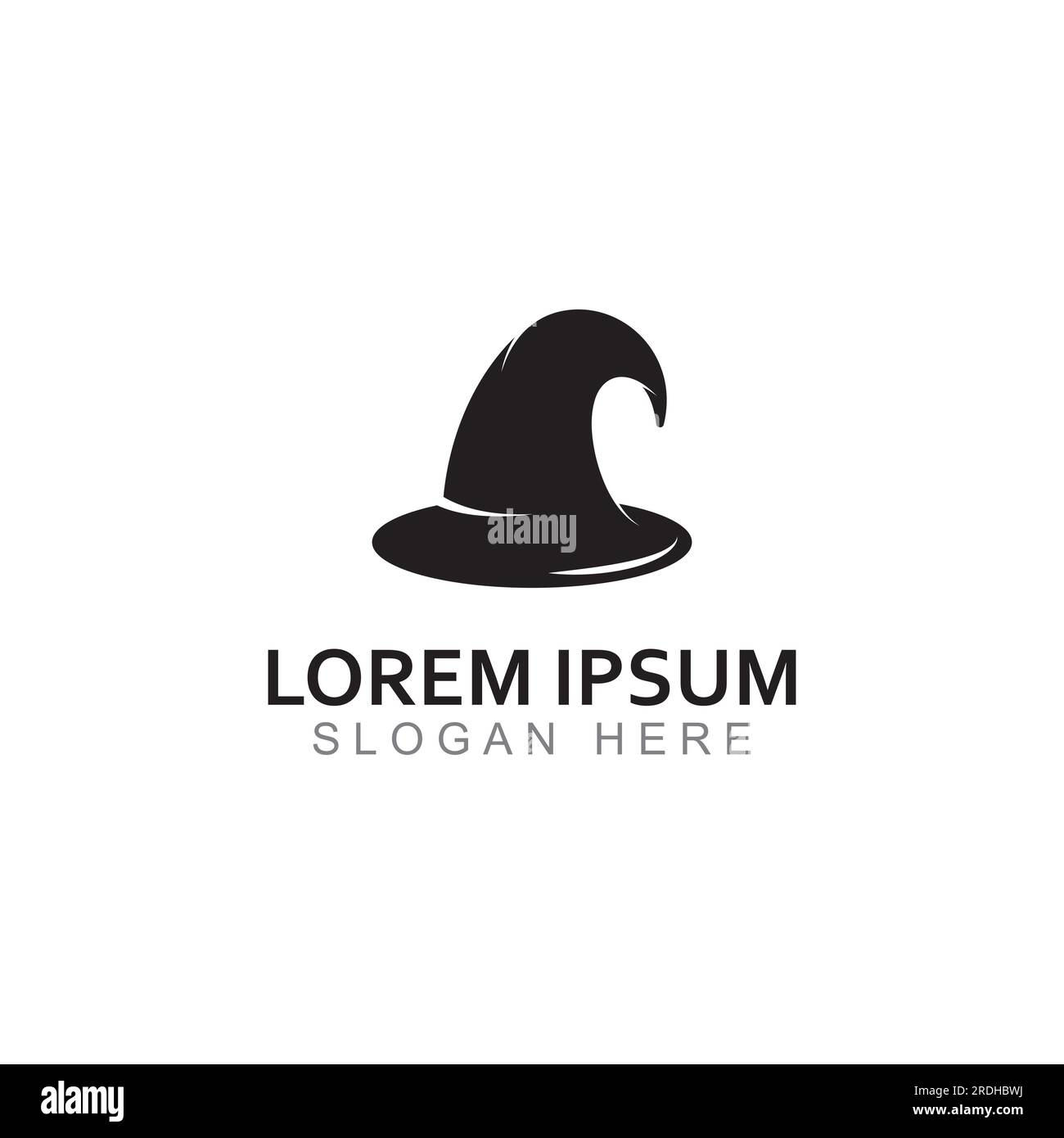Wizard cap logo .By using vector design concept Stock Vector Image ...