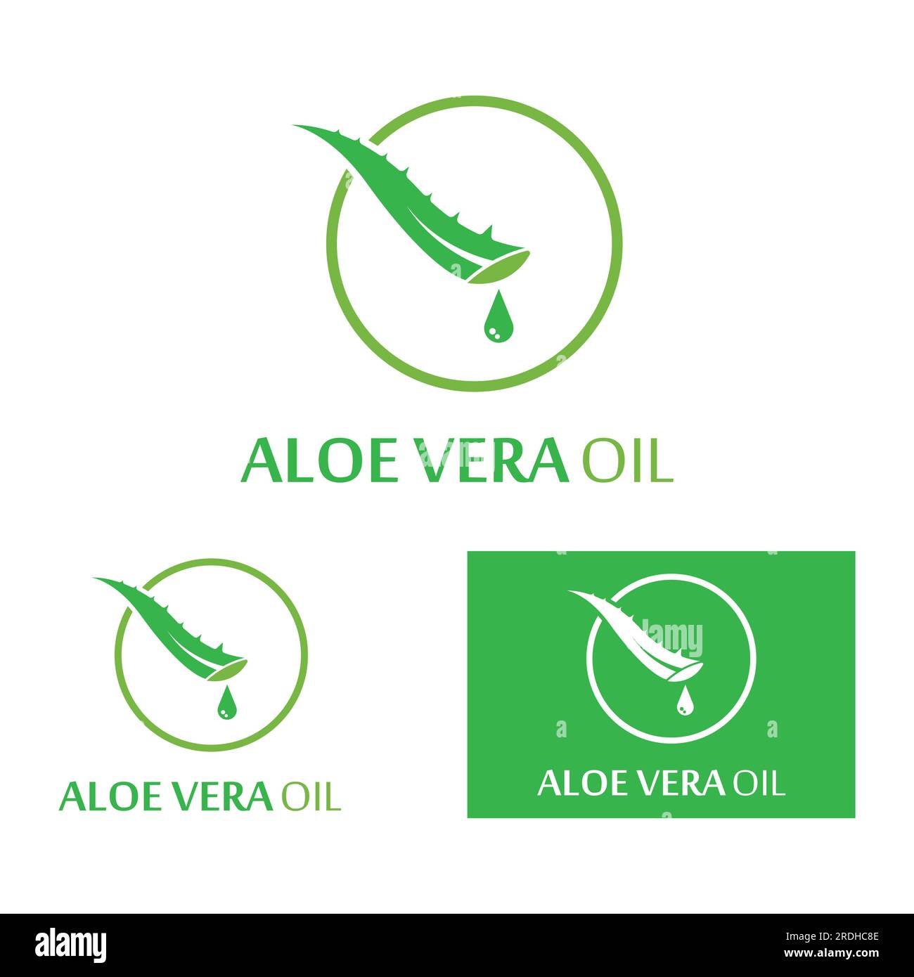 Aloe vera icon logo vector illustration Stock Vector Image & Art - Alamy