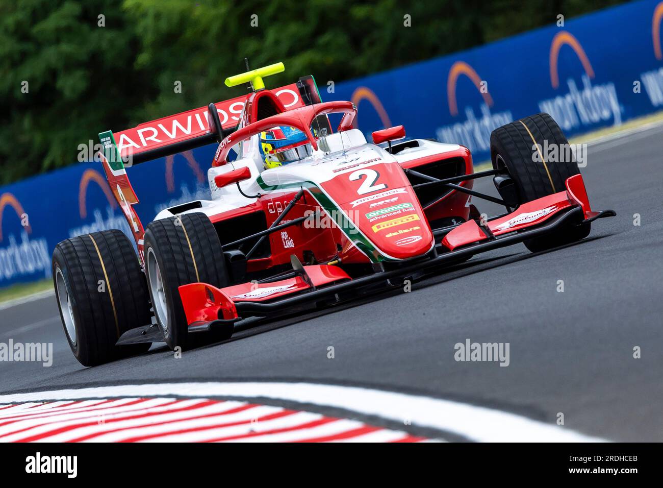 02 BEGANOVIC Dino (swe), Prema Racing, Dallara F3, action during the ...