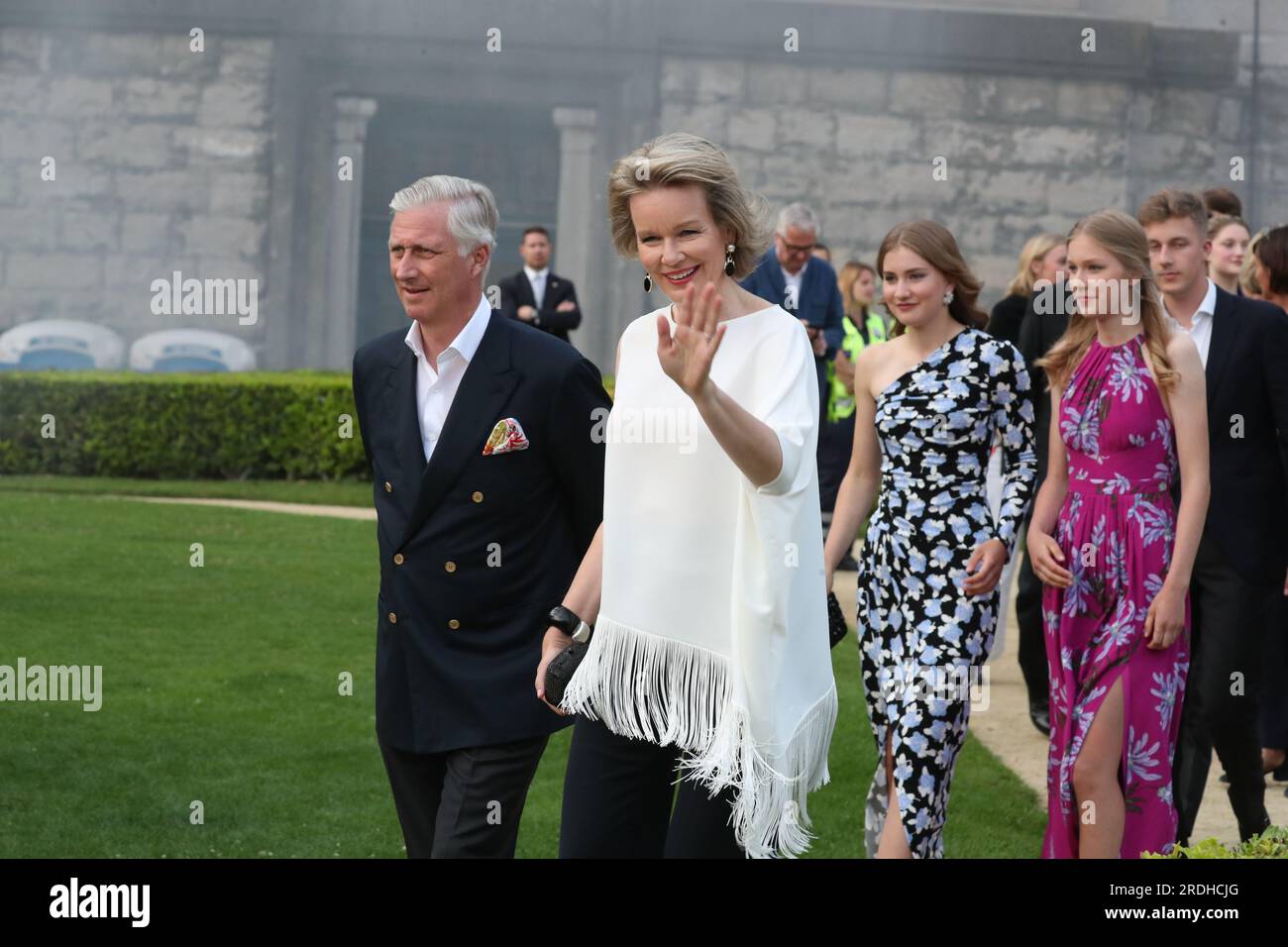 Brussels, Belgium. 21st July, 2023. King Philippe - Filip of Belgium ...