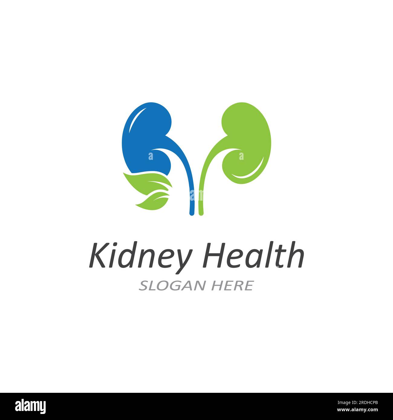 kidney health and kidney care logo using vector concept icon Stock ...