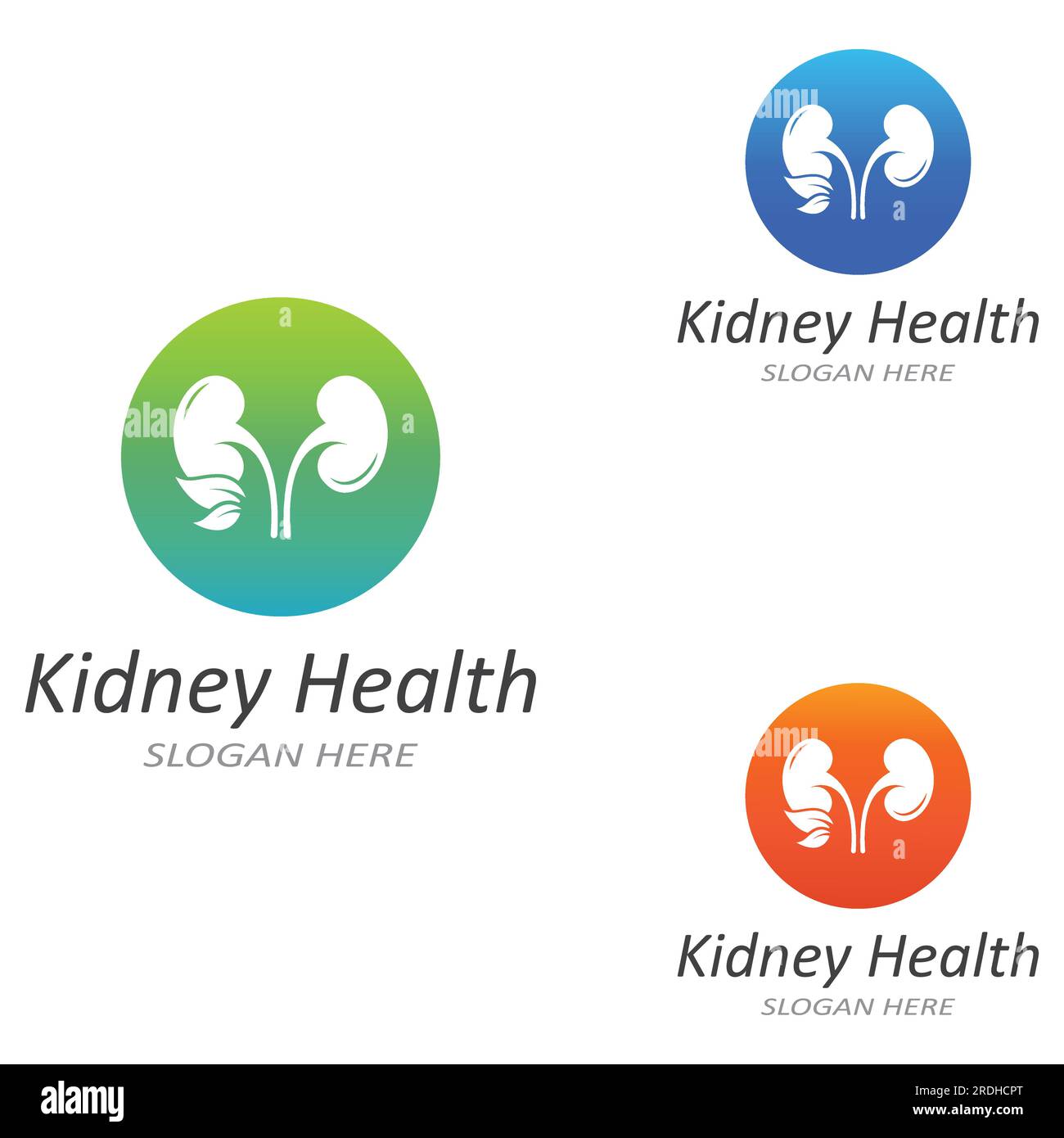 kidney health and kidney care logo using vector concept icon Stock ...
