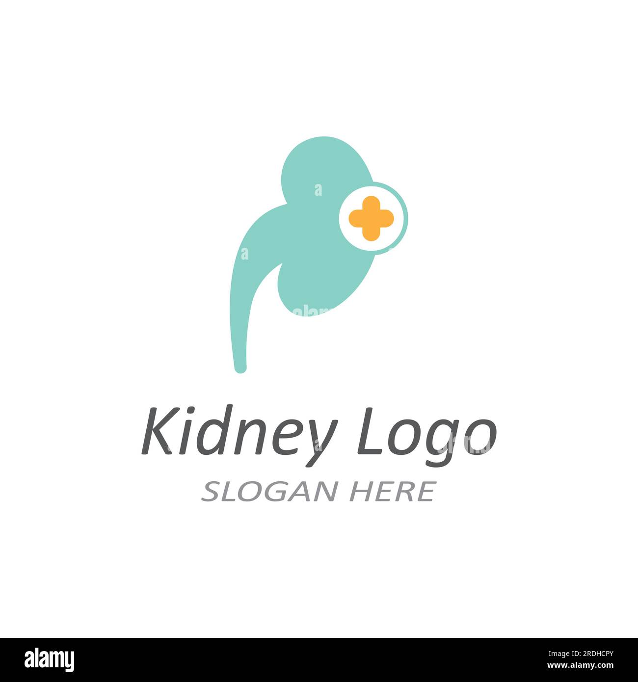 kidney health and kidney care logo using vector concept icon Stock ...