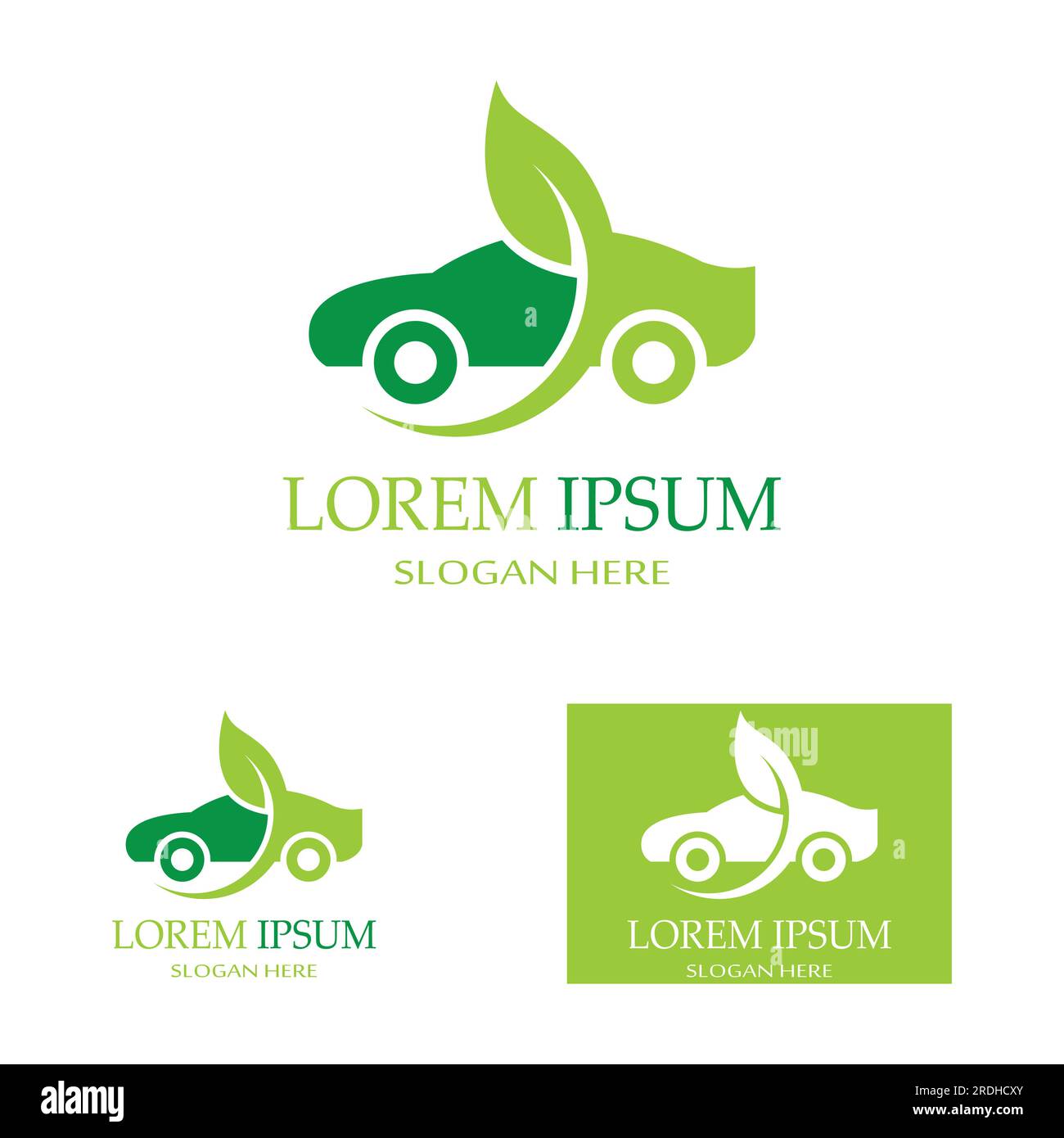 eco car and electric green car technology,icon logo vector Stock Vector ...