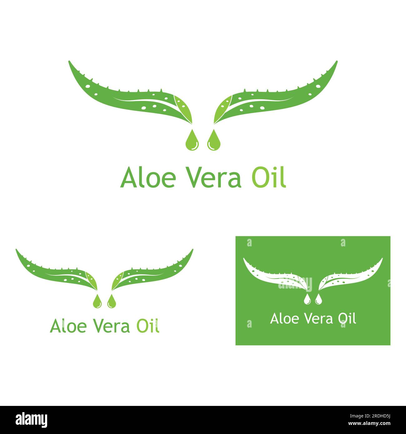 Aloe vera icon logo vector illustration Stock Vector Image & Art - Alamy