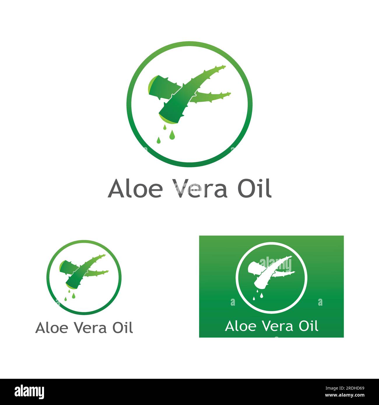 Aloe vera icon logo vector illustration Stock Vector Image & Art - Alamy
