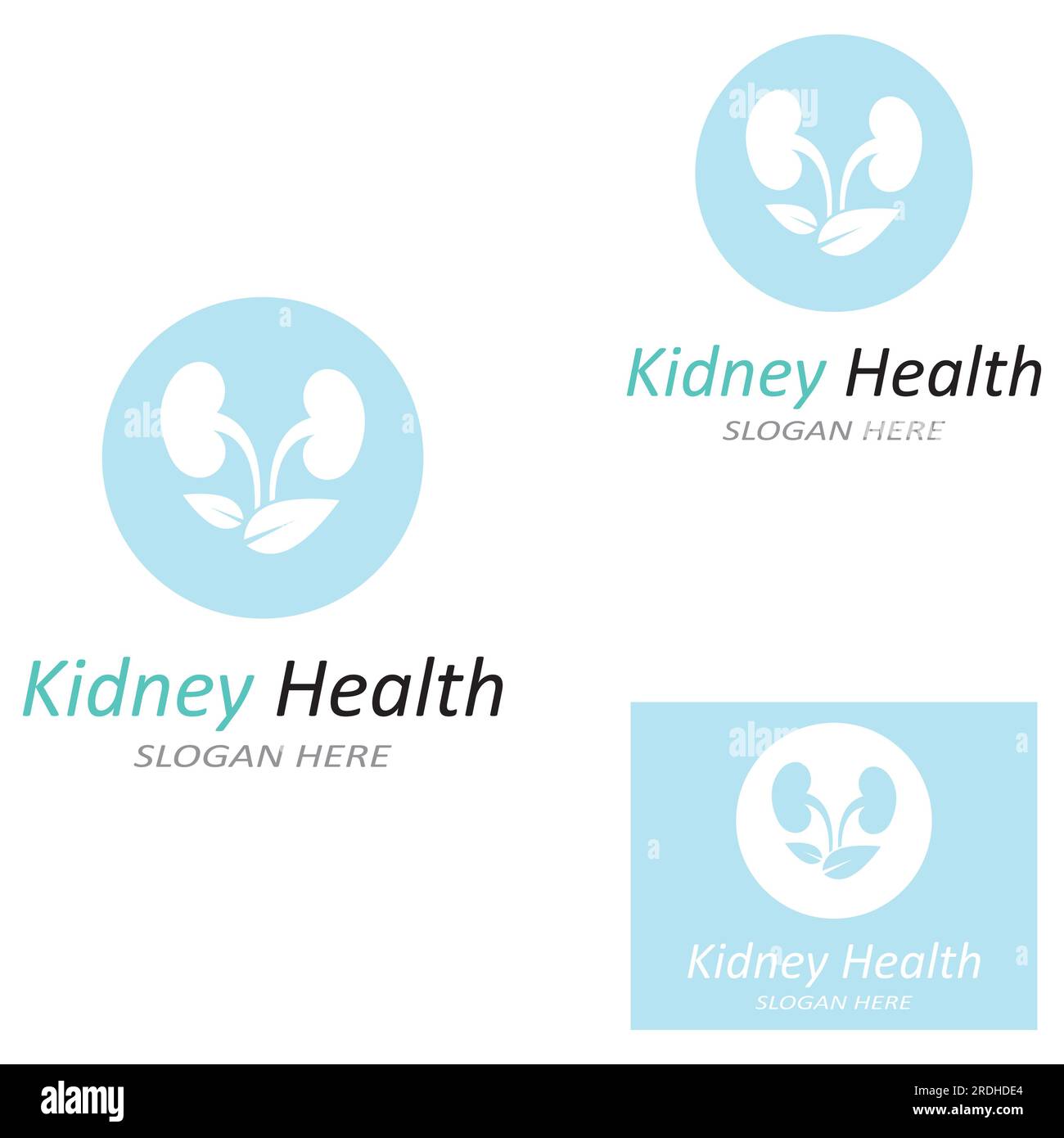 kidney health and kidney care logo using vector concept icon Stock ...
